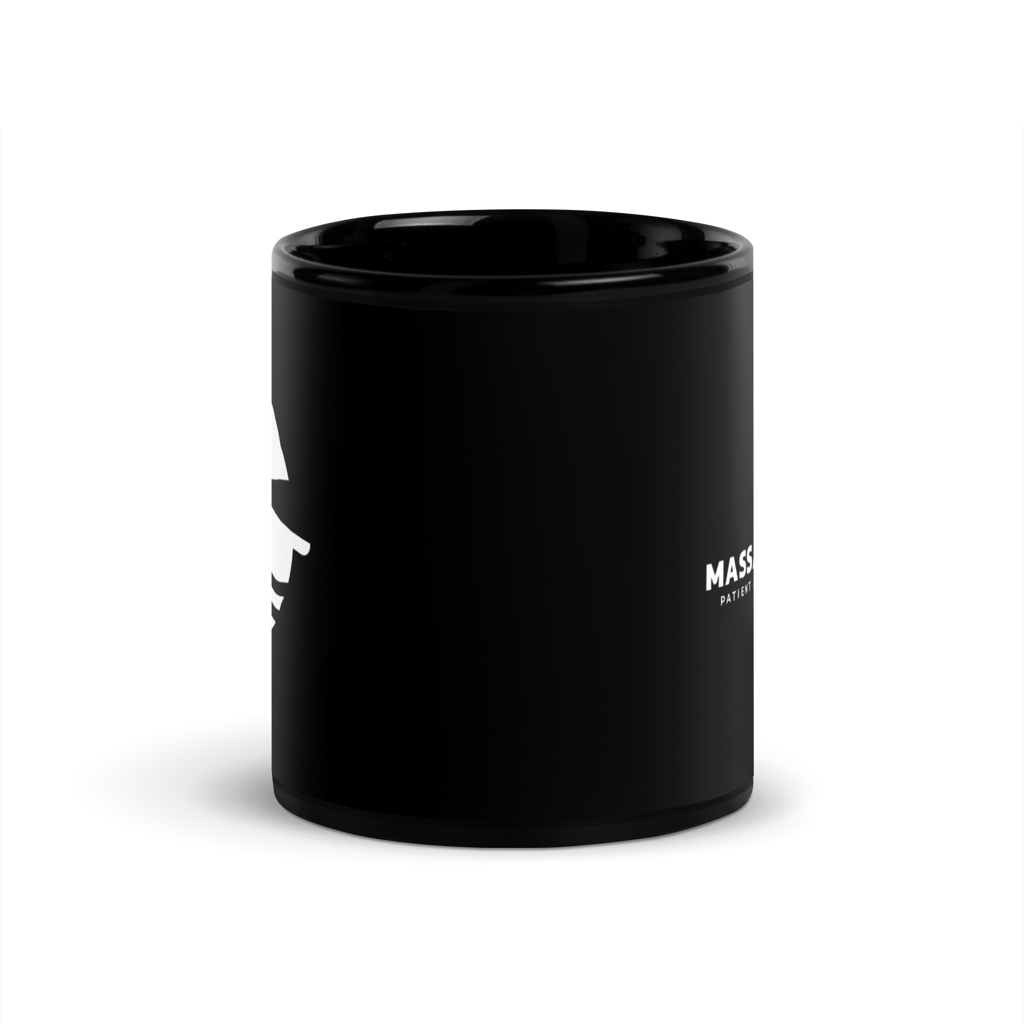 MPAA Logo Black Glossy Mug - Mass Patients Shop